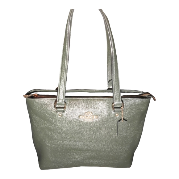 Coach | Bags | Coach Green Tote | Poshmark